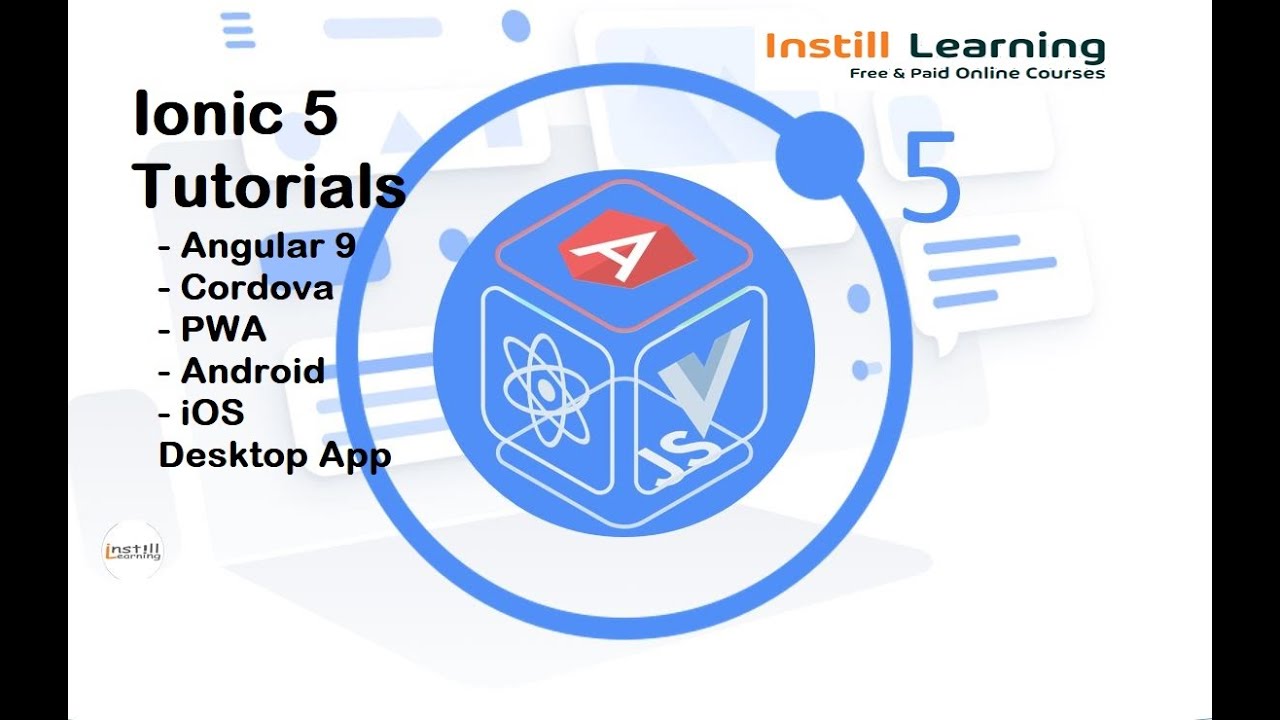 Ionic 5 Tutorial 2 Building Cross Platform App Udemy Instill