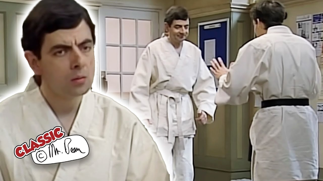 Judo Bean Mr Bean Funny Clips Classic Mr Bean Youtube