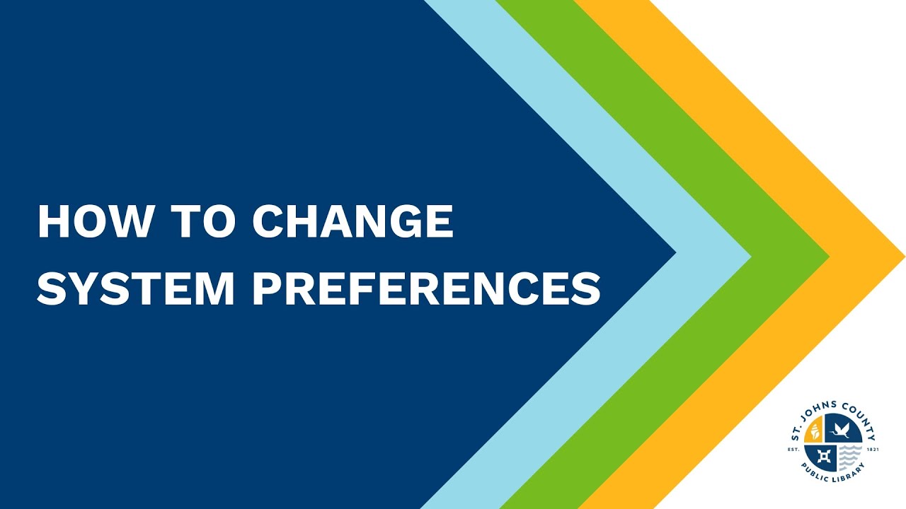 How To Change System Preferences And Auto Renewal Youtube