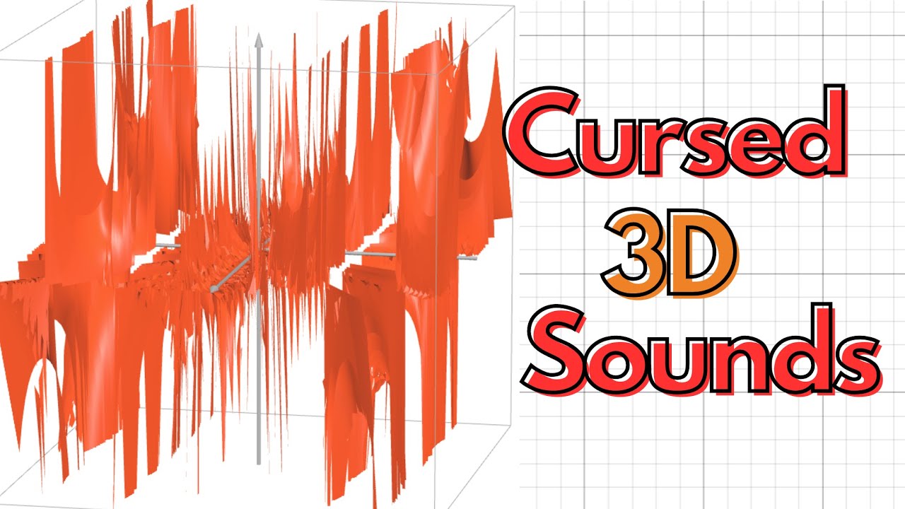 Cursed Desmos Sounds Except Its 3d Youtube
