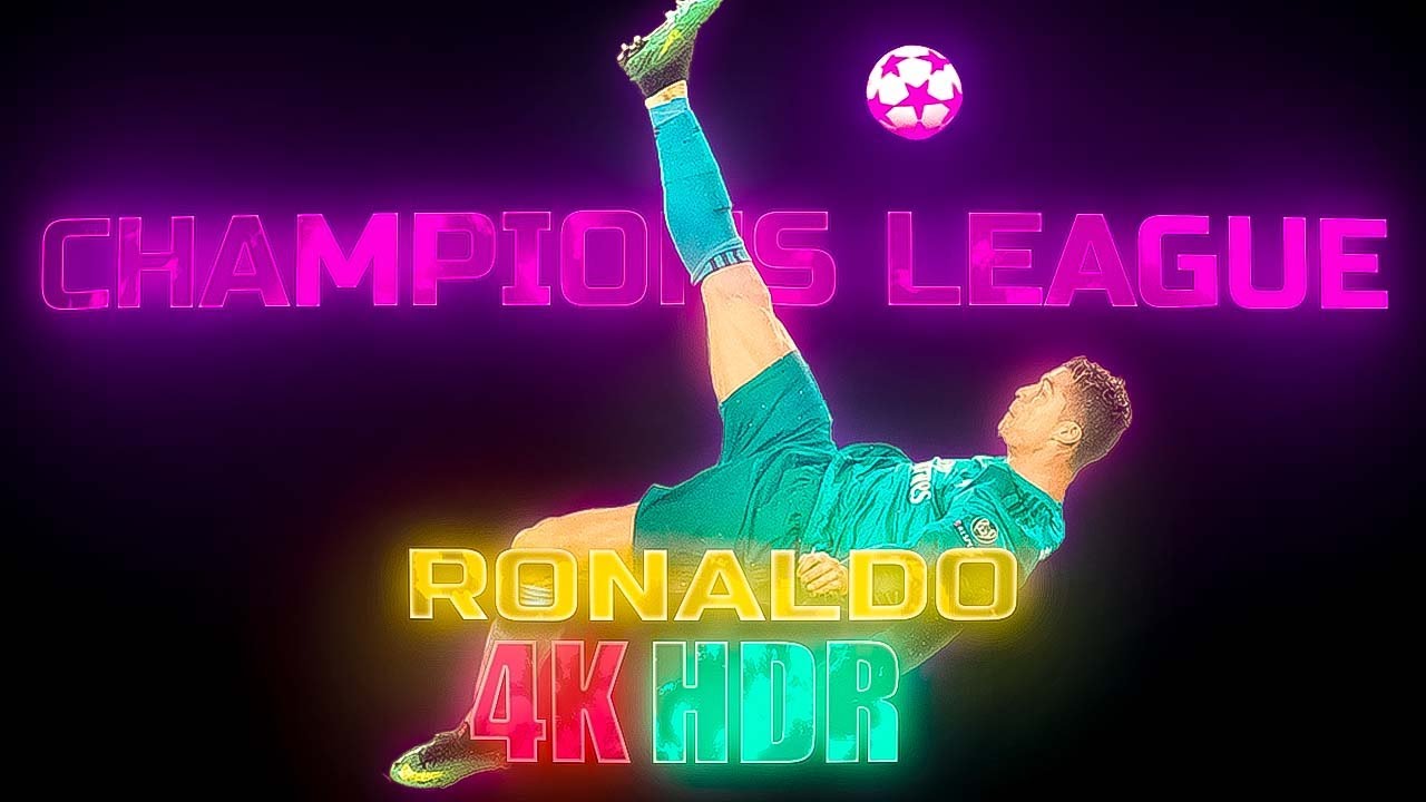 Ronaldo 4k Hdr Real Madrid Edit Youtube