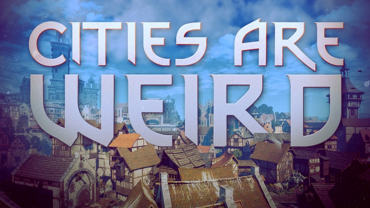 Video Game Cities Are Weird Youtube