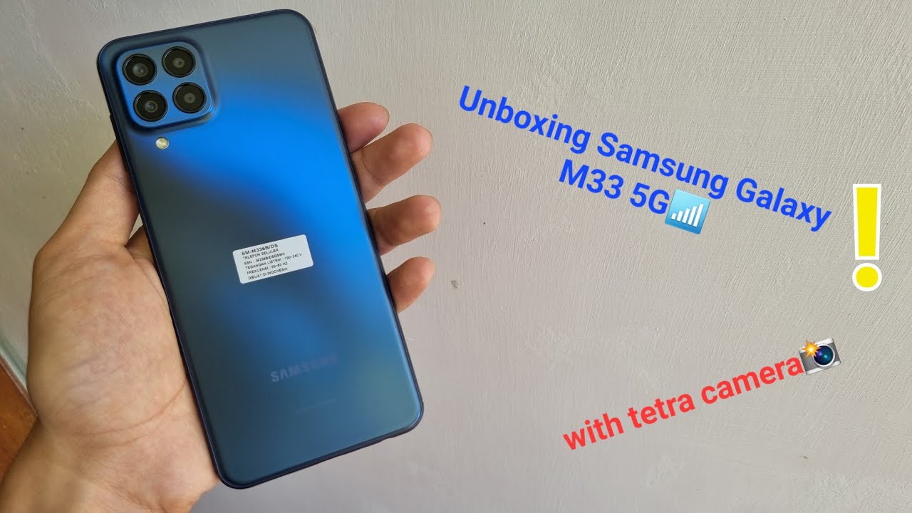 Unboxing Samsung Galaxy M33 5g Youtube