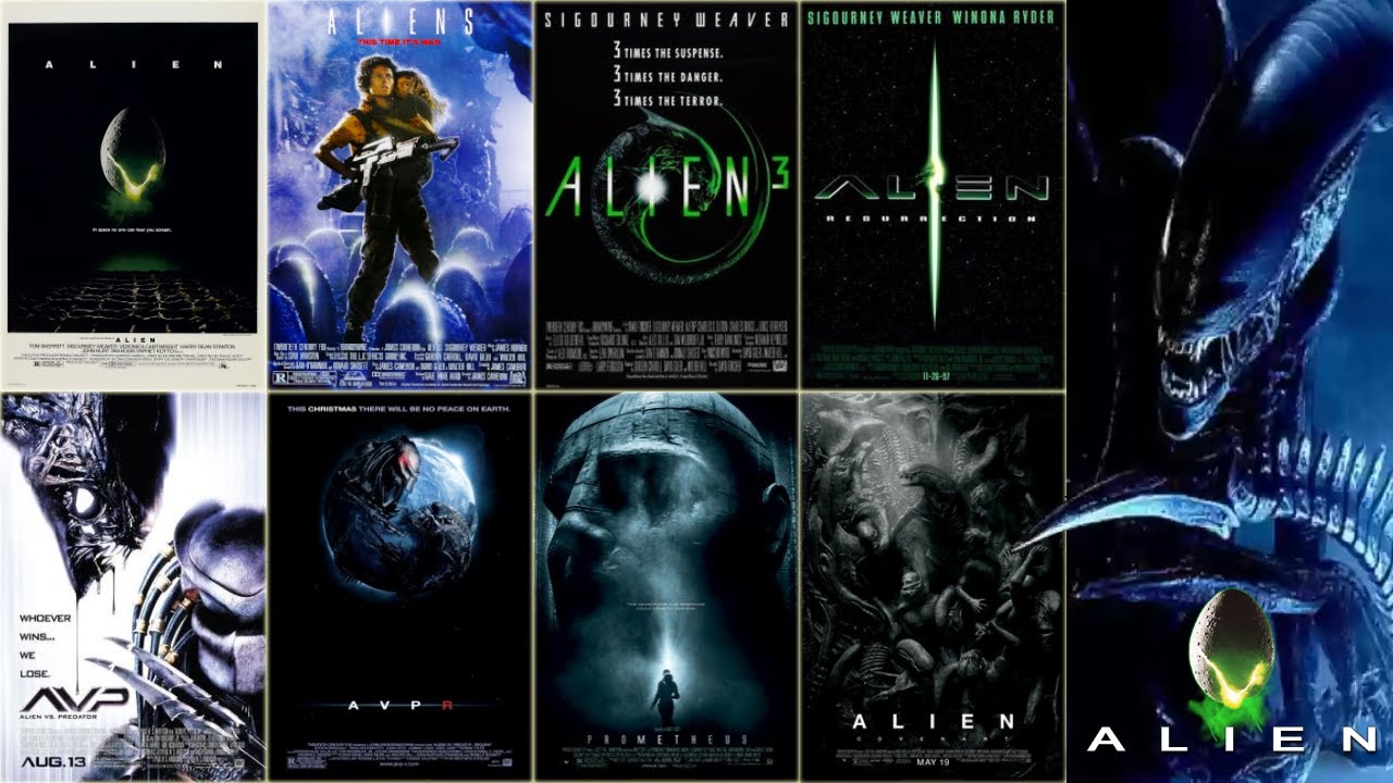 Every Alien Movie Ranked Youtube