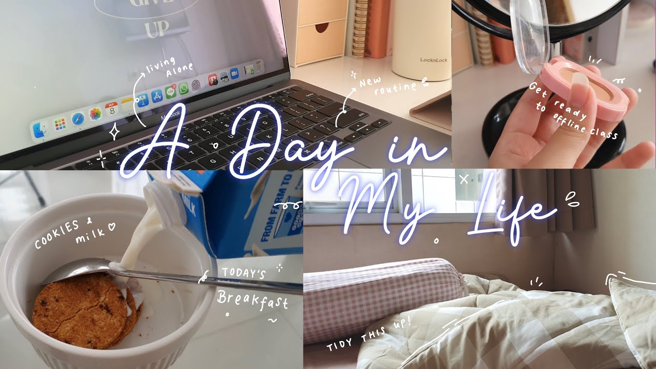 A Day In My Life Kuliah Offline Ngekost Youtube