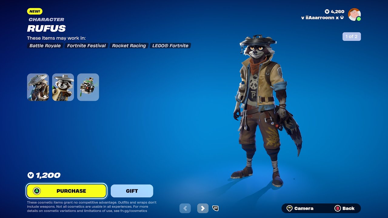 Fortnite Item Shop March 8th 2024 New Rufus Skin Youtube