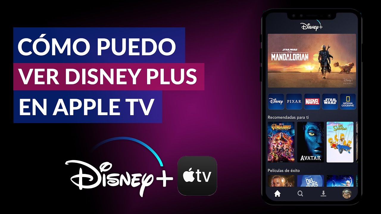 Cómo Puedo Ver Disney Plus En Apple Tv Youtube