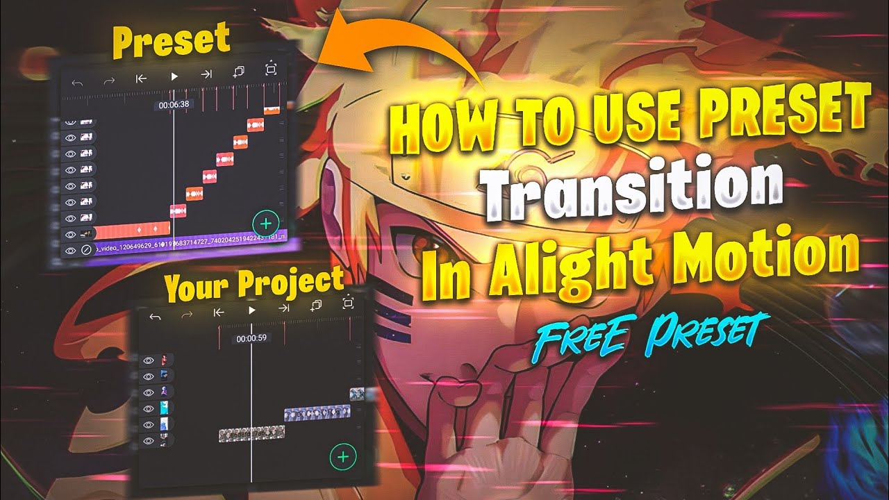 How To Use Preset In Alight Motion Easy Method To Use Preset Alight