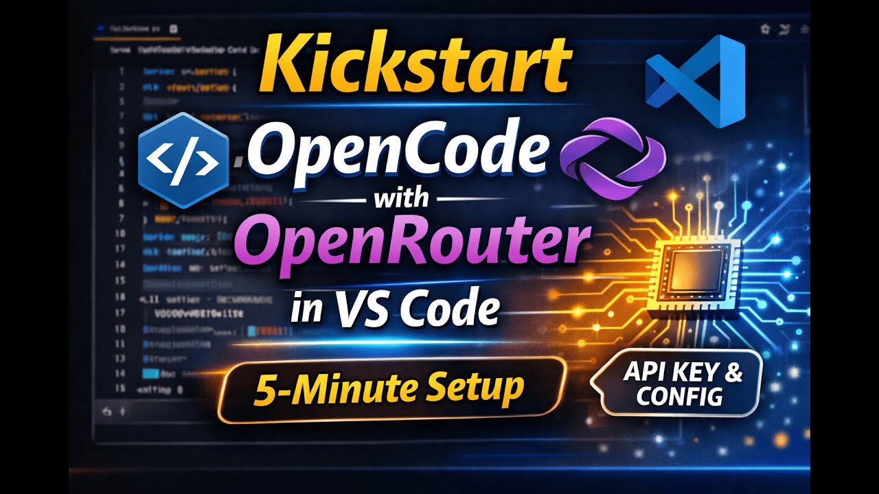 Kickstart Opencode With Openrouter 5 Minute Setup Youtube