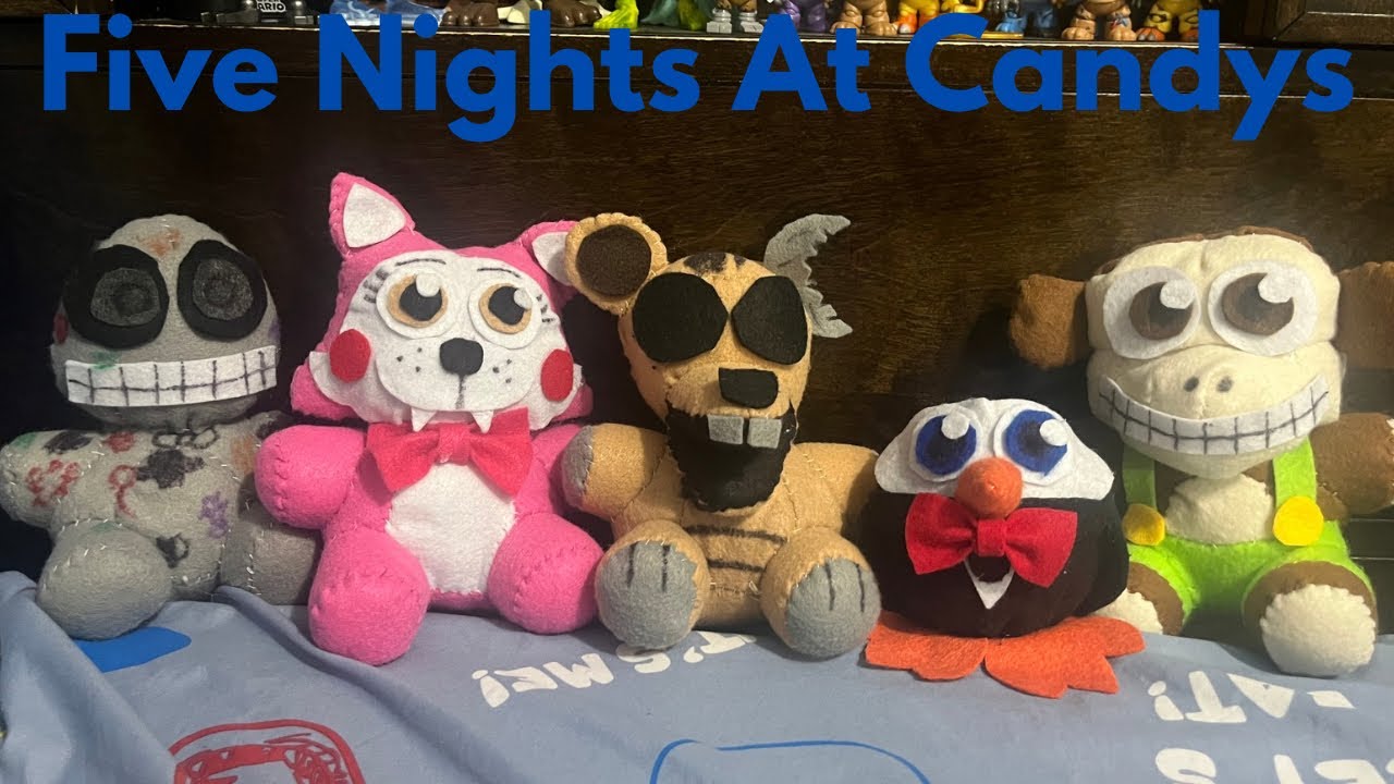 Five Nights At Candy S Custom Plush Review Youtube