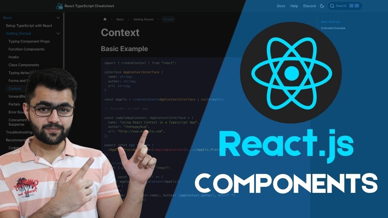React Components With Typescript Youtube