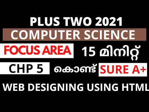 Chapter 5 Focus Area 2021 Plus Two Computer Science Malayalam Web