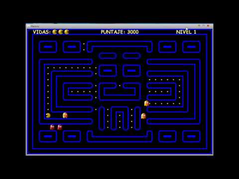 Pacman Desarrollado En Java Youtube