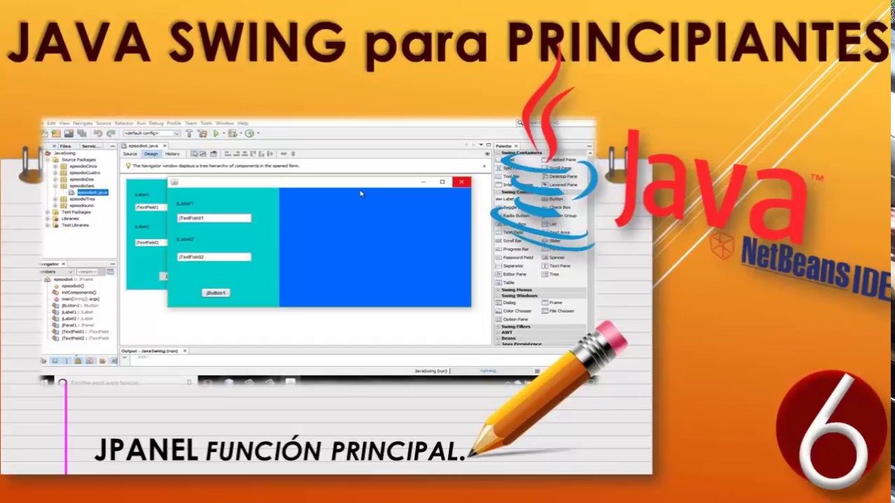 06 Java Swing Jpanel Youtube
