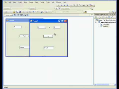 Visual Basic Visual Studio 2008 2009 Youtube