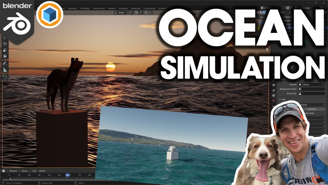 Ocean Simulations In Blender Are Here Youtube