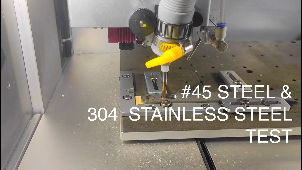 Tests Milling Steel Youtube