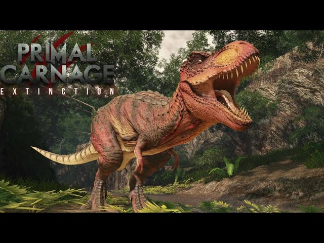 Primal Carnage T Rex Artstation Thanatos Tyrannosaurus Primal