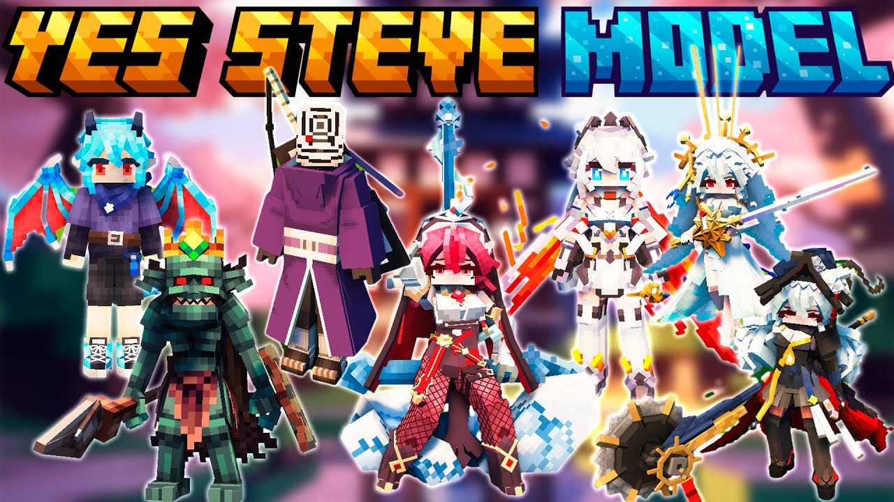 Super Mod De Waifus Yes Steve Model 1 20 1 Minecraft Youtube