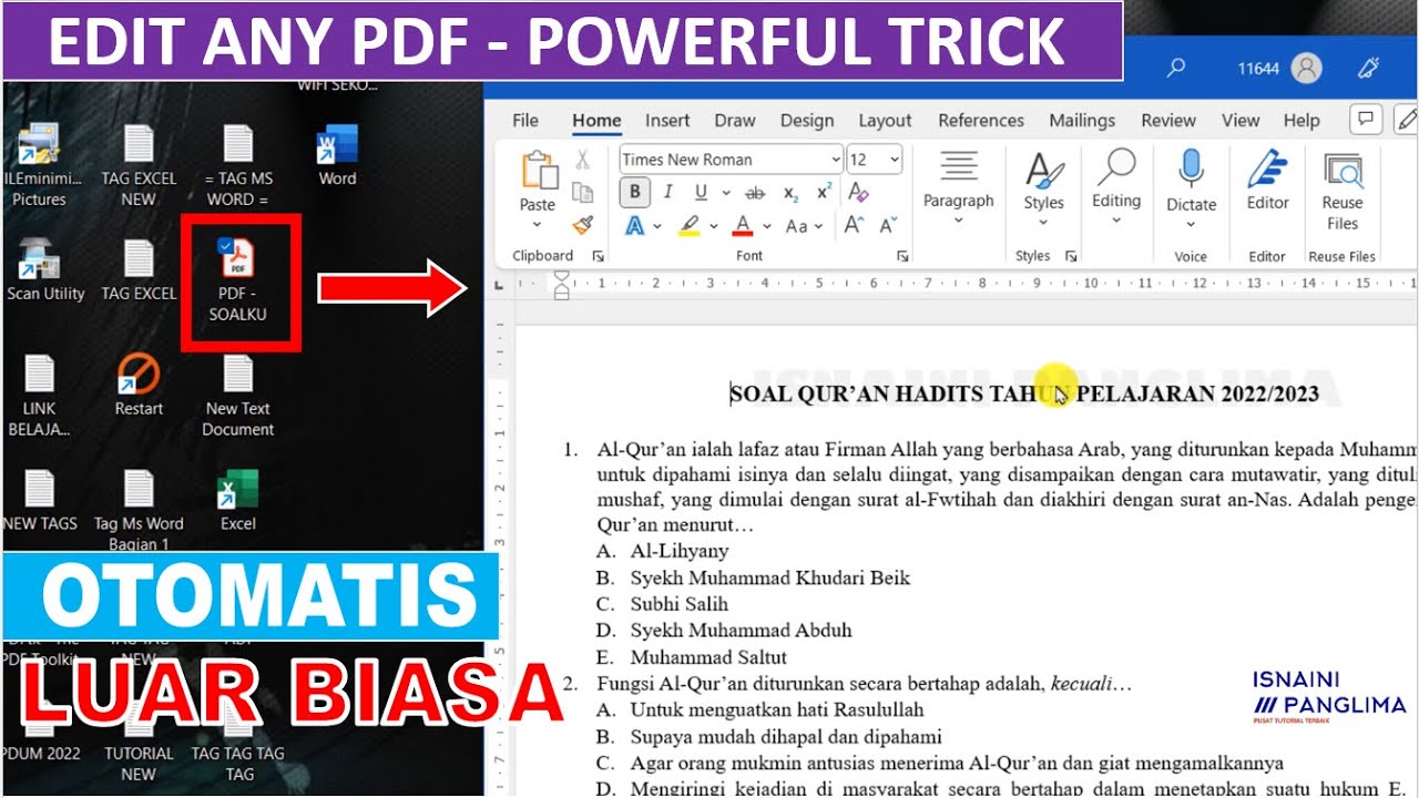 Edit Any Pdf Powerful Trick Youtube
