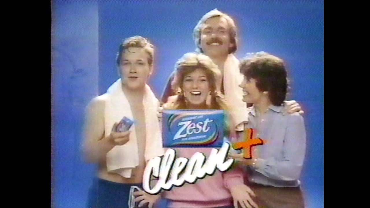 Zestful Zest Clean Plus Commercial 1986 Youtube
