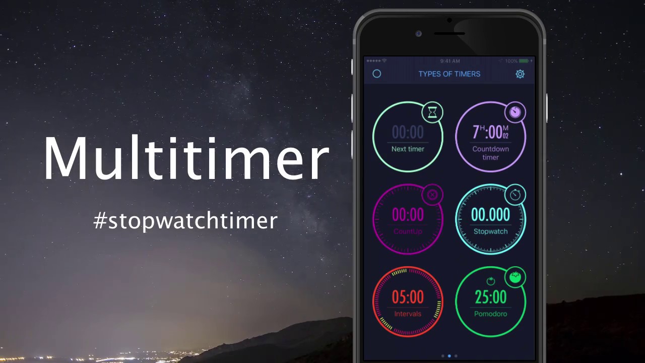 Multitimer Stopwatch Timer Mode Youtube