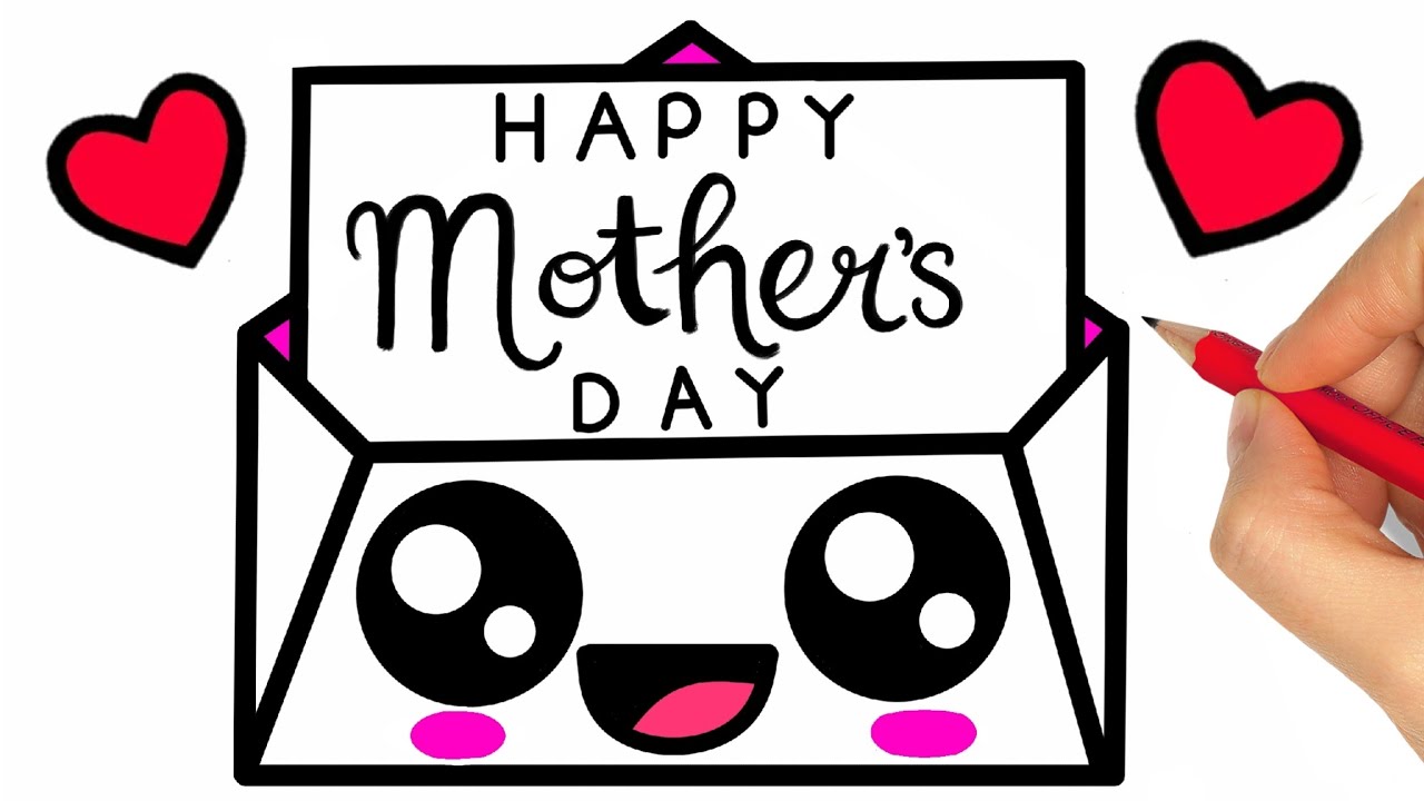 Mother S Day Drawing Happy Mother S Day Drawing Mom And Daughter