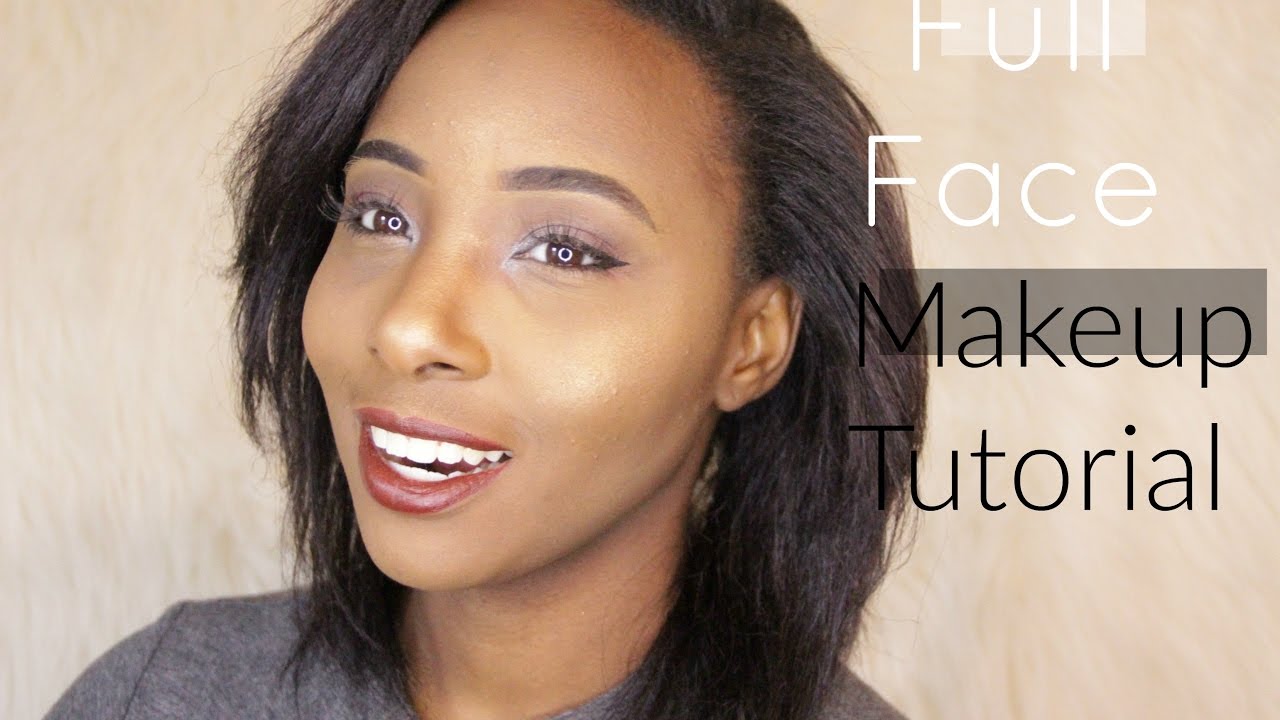 Full Face Makeup Tutorial At Andrea Mcclelland Blog