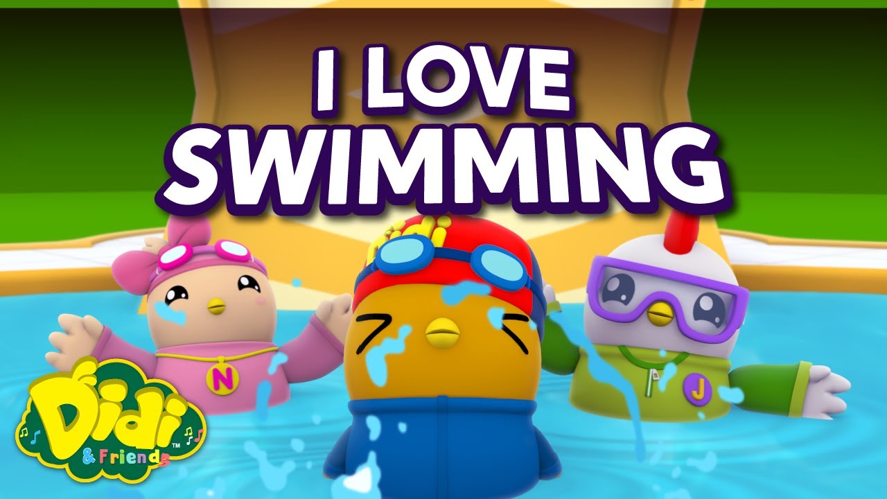 I Love Swimming Fun Family Song Didi Friends Song For Children