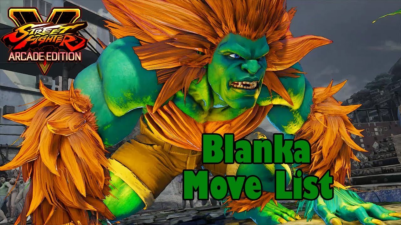 Blanca Street Fighter Characters Names