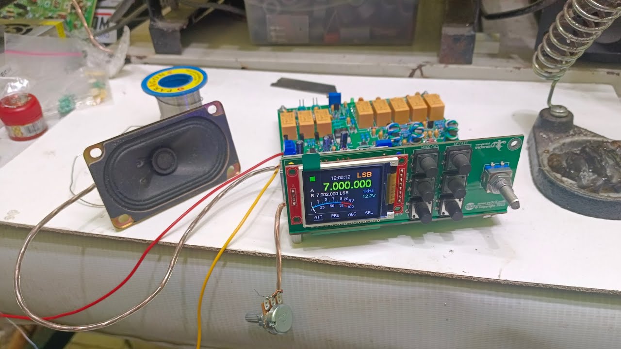 Monitor Bitx Multiband Aje 101 Youtube