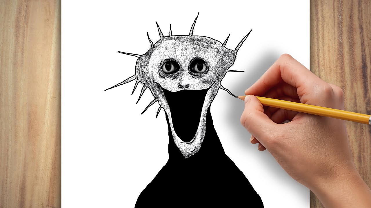 How To Draw Analog Horror Faces Youtube