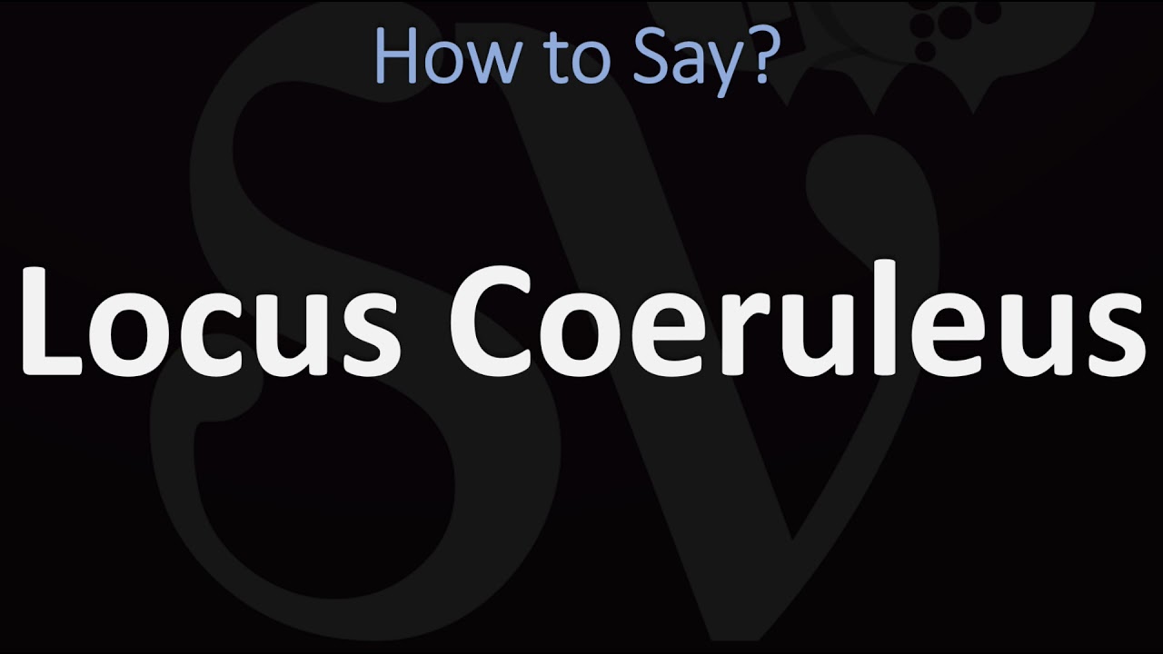 How To Pronounce Locus Coeruleus Correctly Youtube