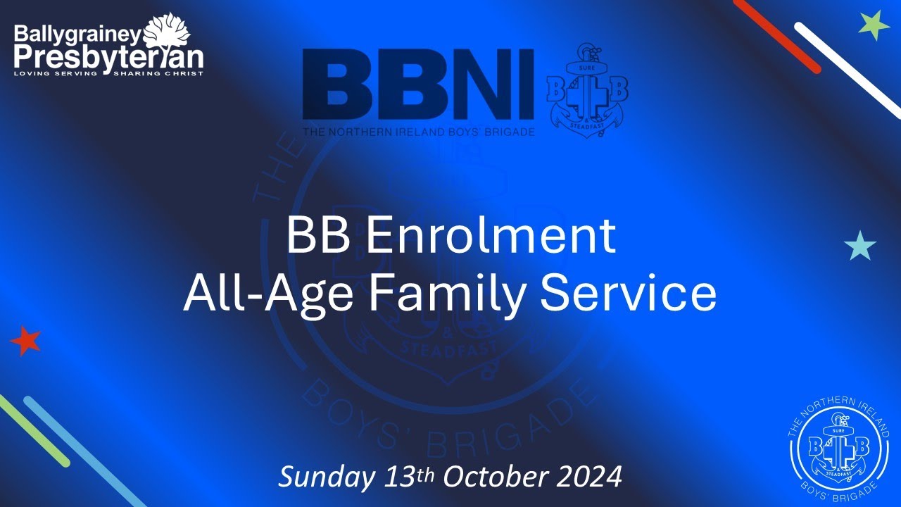 13th October 2024 Bb Enrolment Service Youtube