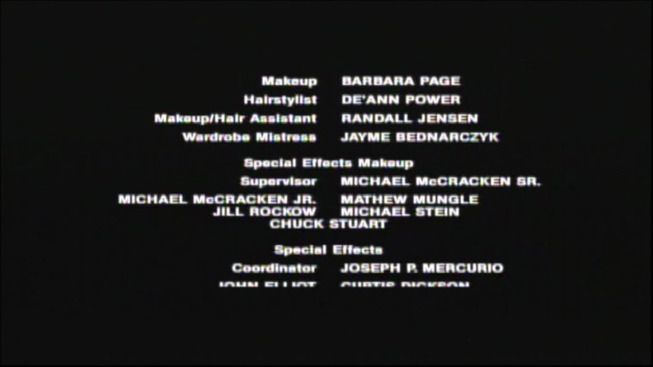 Silver Bullet 1985 End Credits Hbo Zone 2023 Youtube