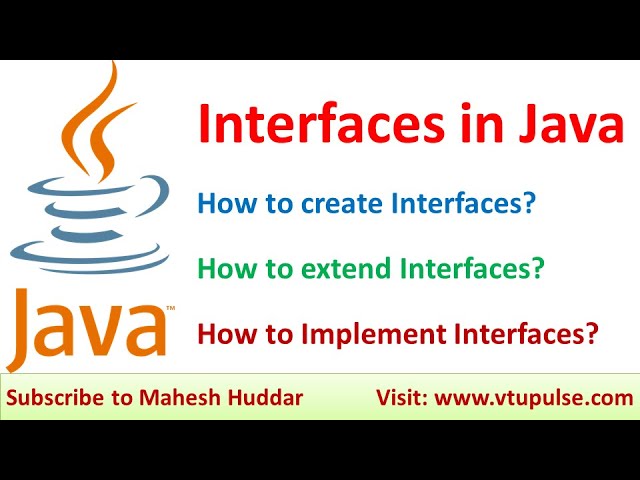 Java Video Tutorial Vtupulse