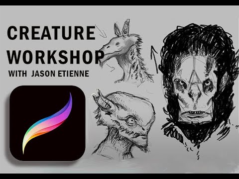 Creature Sketching Youtube