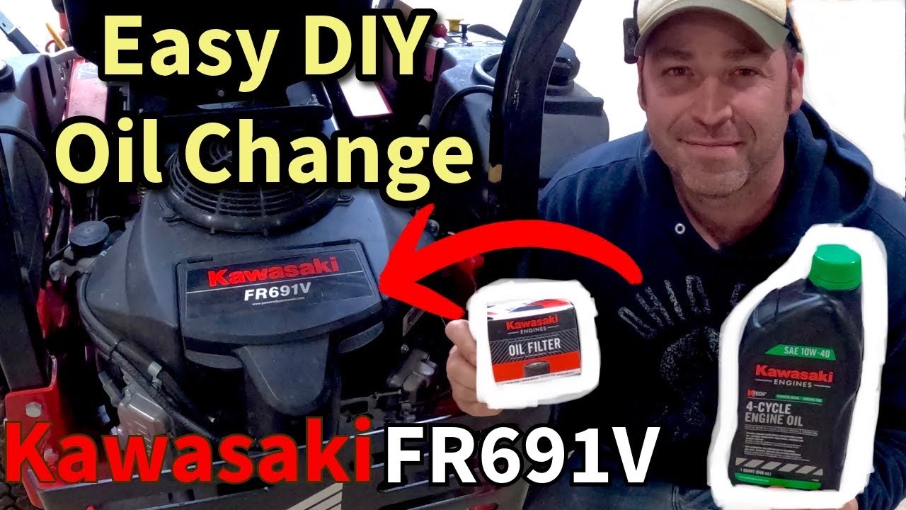 Kawasaki Fr691v Oil Change You Can Easily Do This Youtube