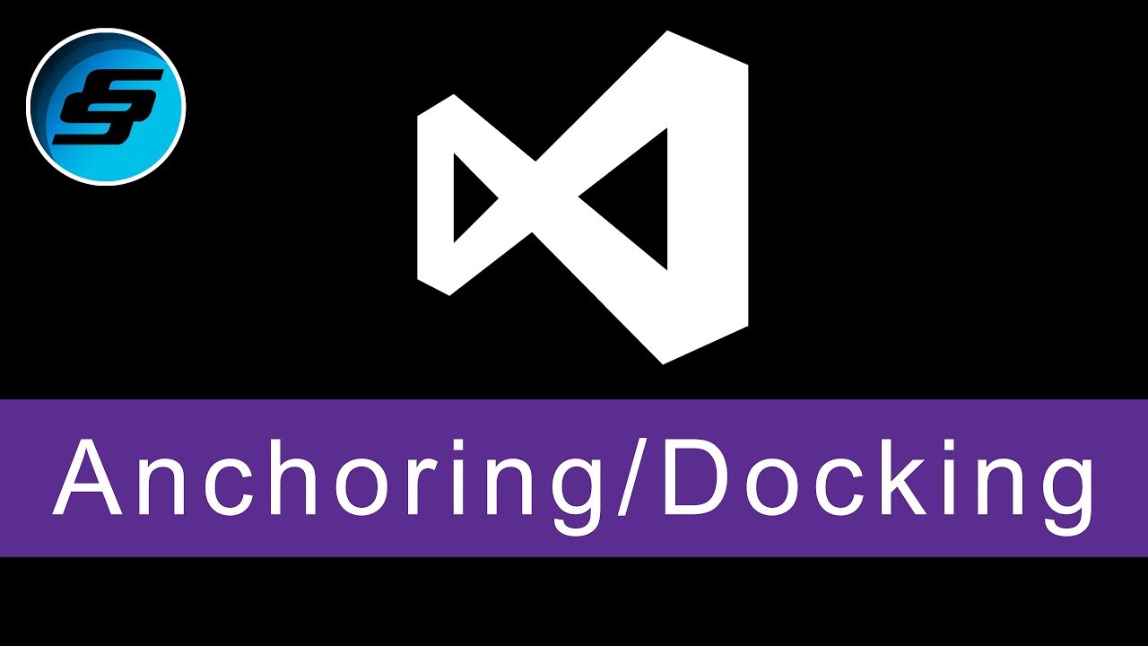 Anchoring And Docking Visual Basic Programming Vb Net Vbscript