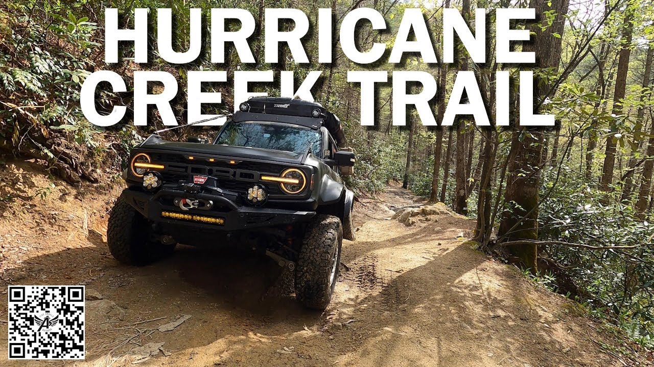 Is The Bronco Raptor Too Wide For Hurricane Creek Trail Off Road In