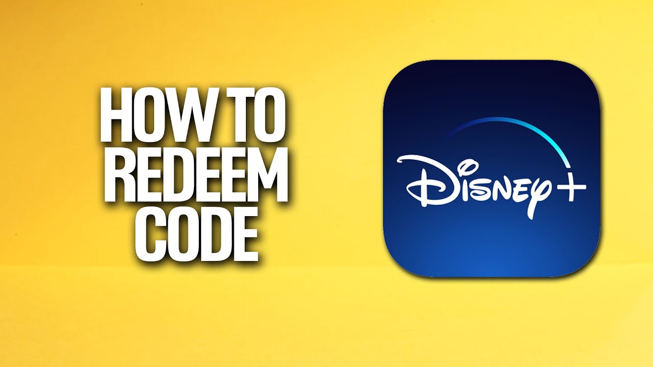 How To Redeem Code In Disney Plus Tutorial Youtube