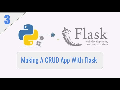 Flask Crud Application With Sqlite Tutorial 3 Python Flask Youtube