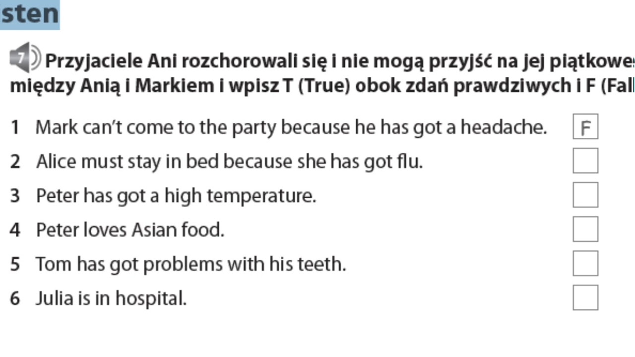 Sprawdzian Teen Explorerunit 1 Klasa 7