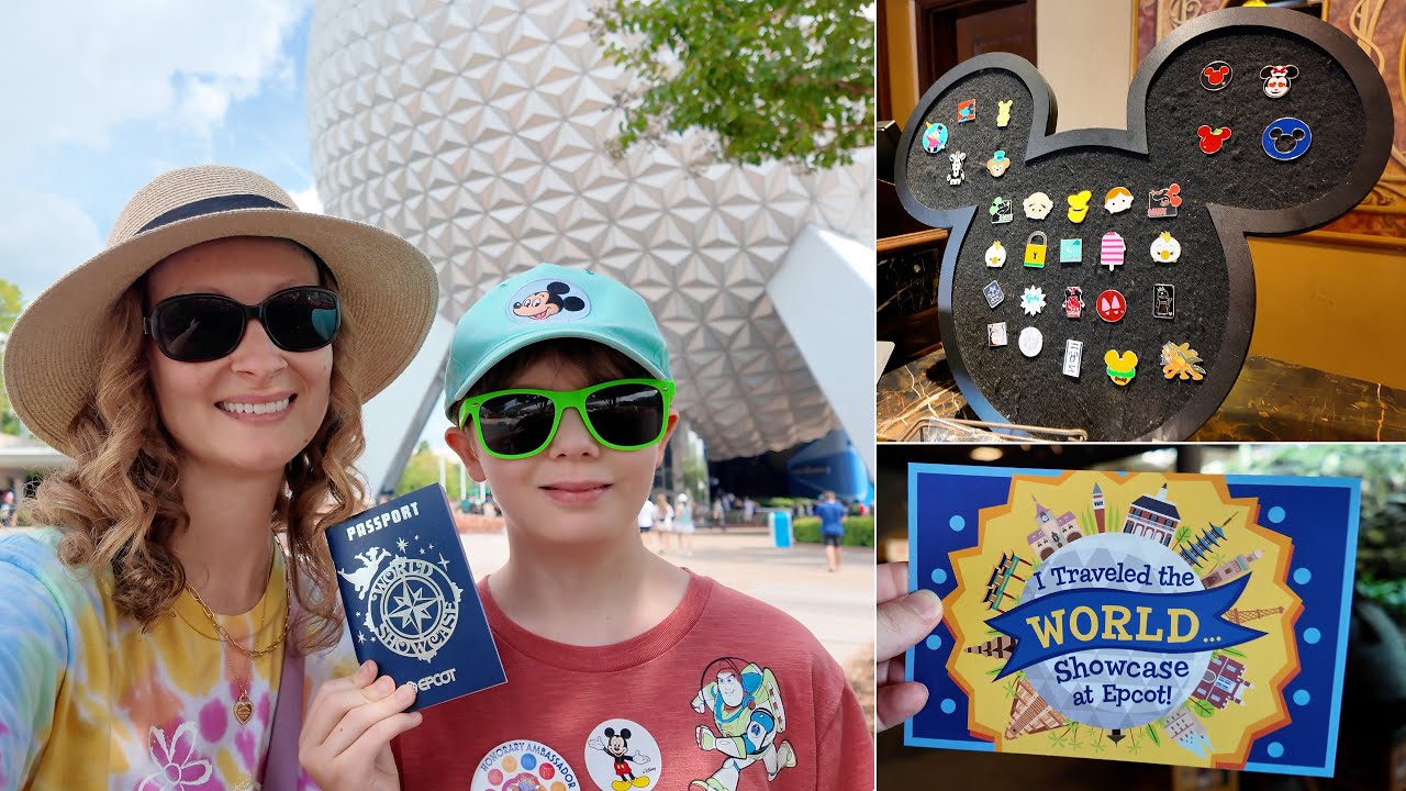 Disney Pin Trading At Epcot Completing The Passport Challenge