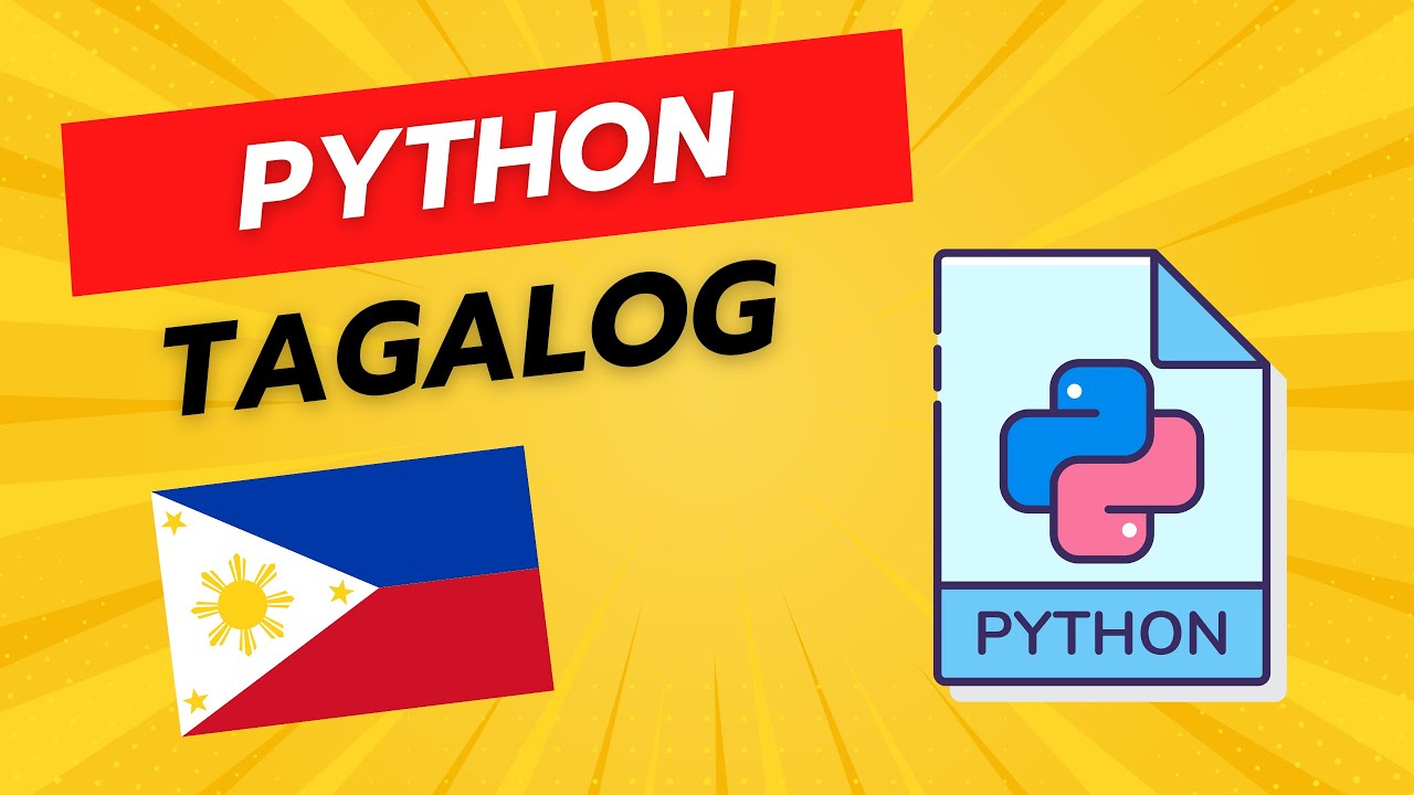 Free Coding Tutorial Philippines Tagalog Python Youtube