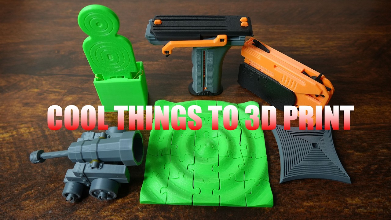 Cool Fun 3d Prints You Need To Try In 2024 Youtube