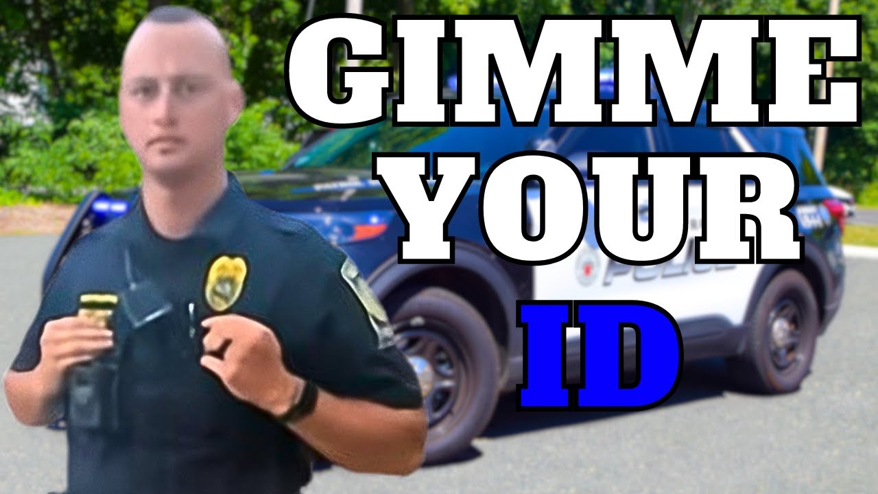 Crazy Cops Do The Walk Of Shame After Id Refusal Youtube