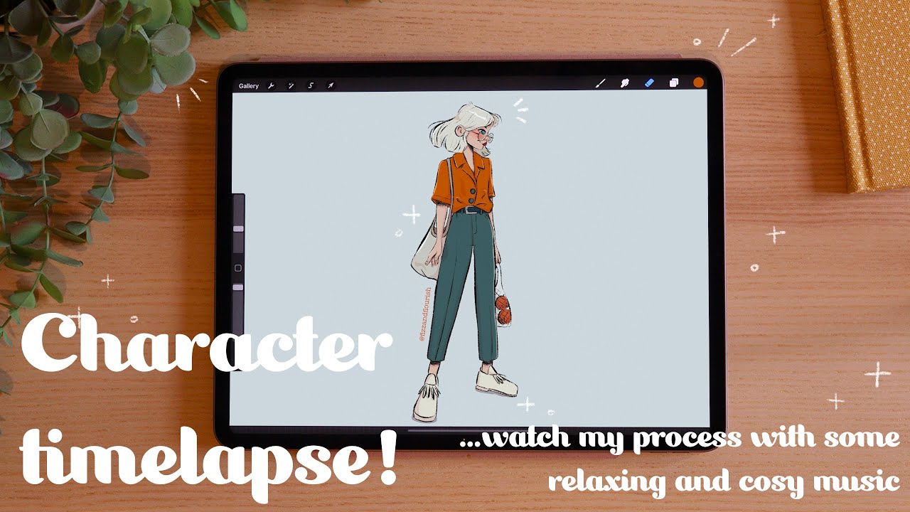 Character Timelapse Full Procreate Character Design Speedpainting With