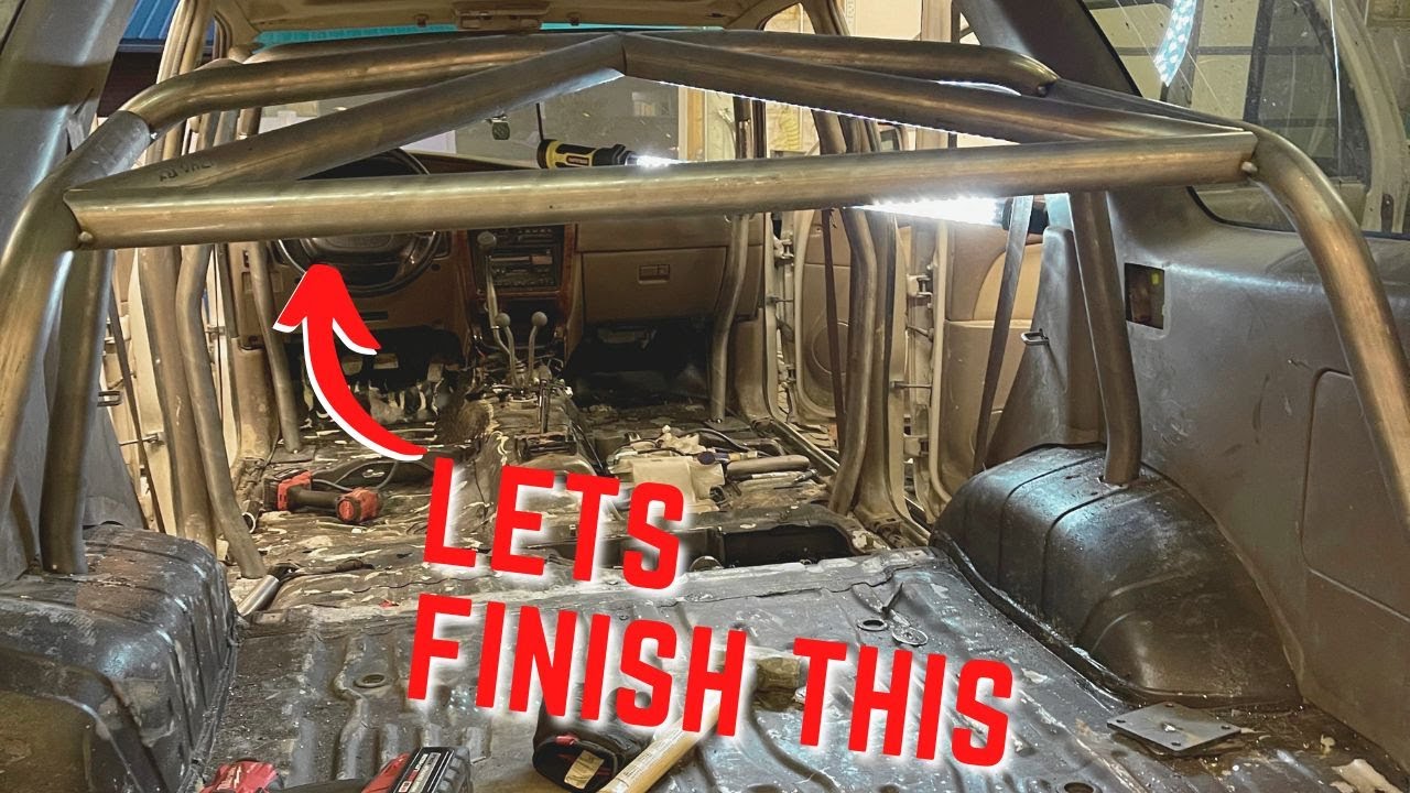 4xinnovations 3rd Gen 4runner Roll Cage Install Part 2 Youtube