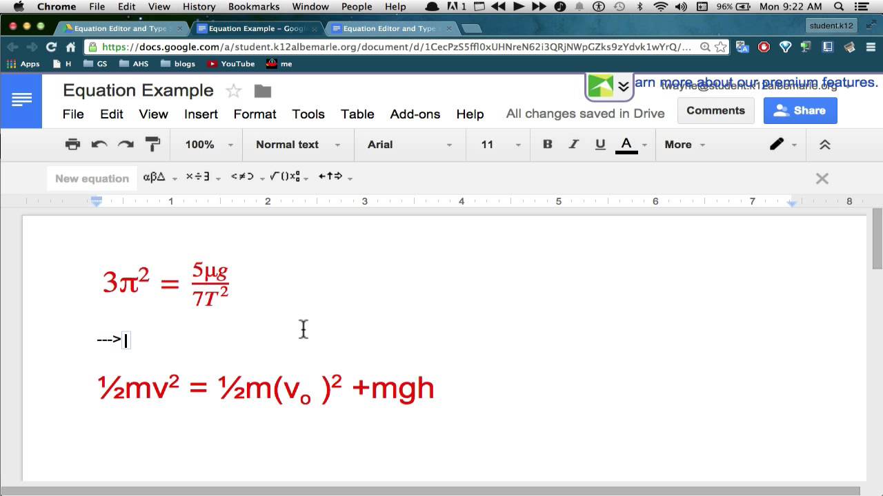 Equation Editor